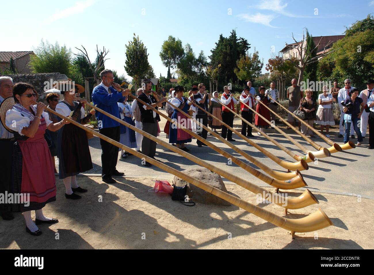Alphorn hi-res stock photography and images - Alamy