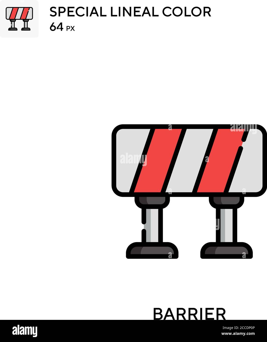 Safety barriers system Stock Vector Images - Alamy