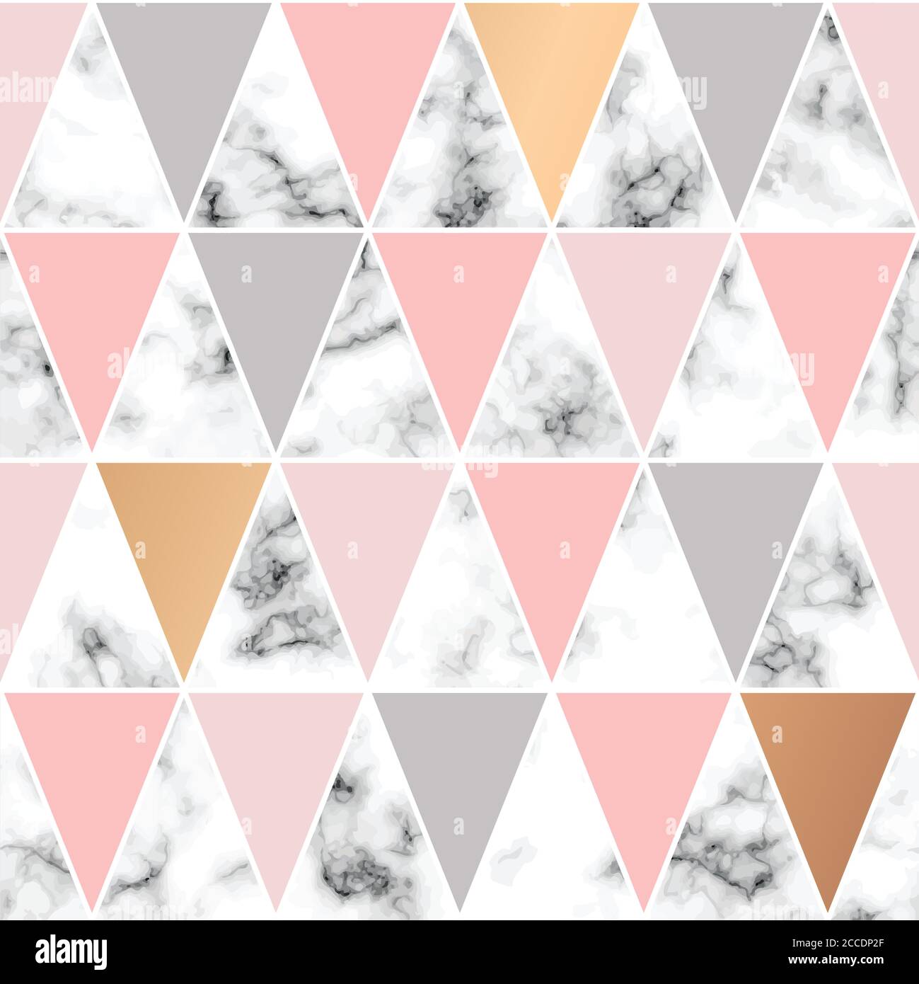Vector marble texture, seamless pattern design with golden geometric ...