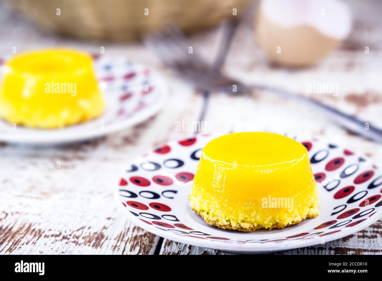 egg yolk candy, called Quindim in Brazil, and Portugal in brisa-do-Lis ...