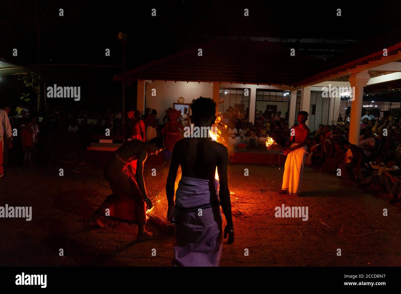 Ritual music and hindu rituals of kerala hi-res stock photography and ...