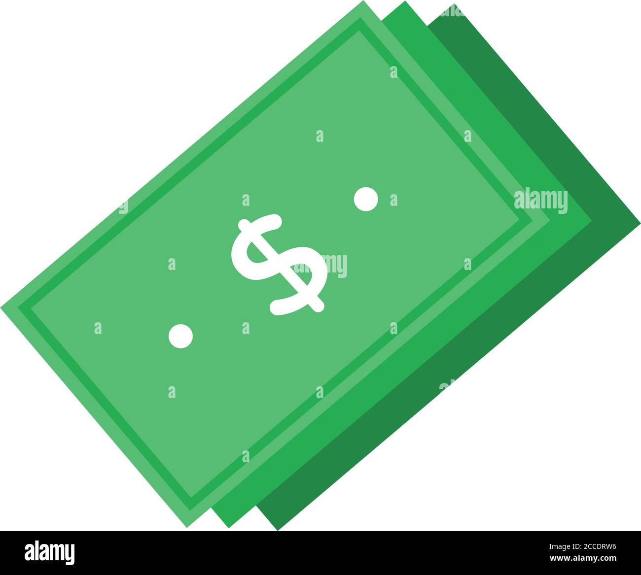 bills money dollars line and fill style icon vector illustration design ...