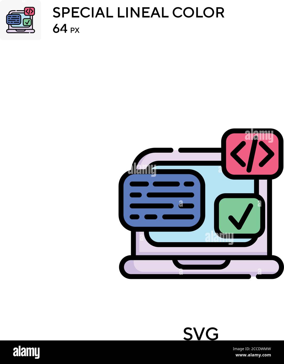 Svg Special lineal color icon. Illustration symbol design template for web mobile UI element ...