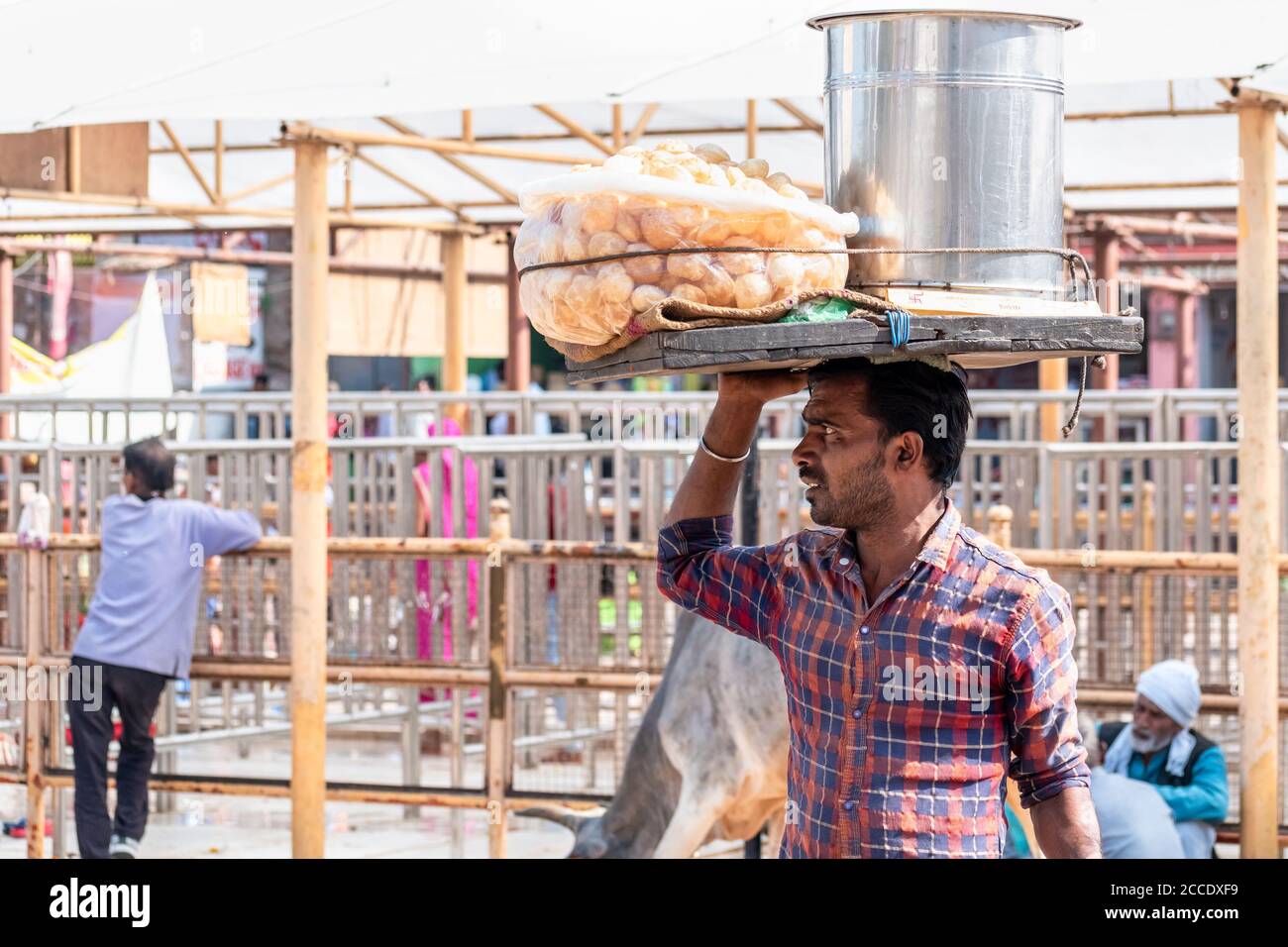 Pani puri street food hi-res stock photography and images - Alamy