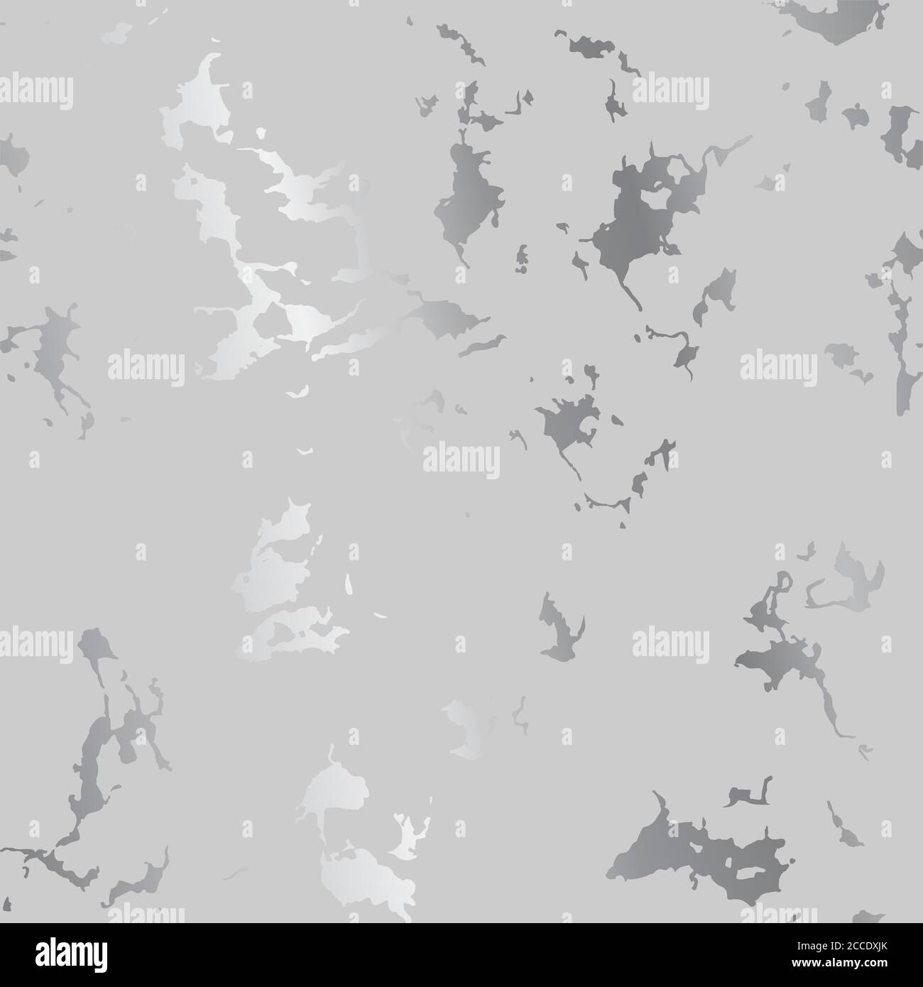 Silver splatter spots on gray, modern luxurious background, vector ...