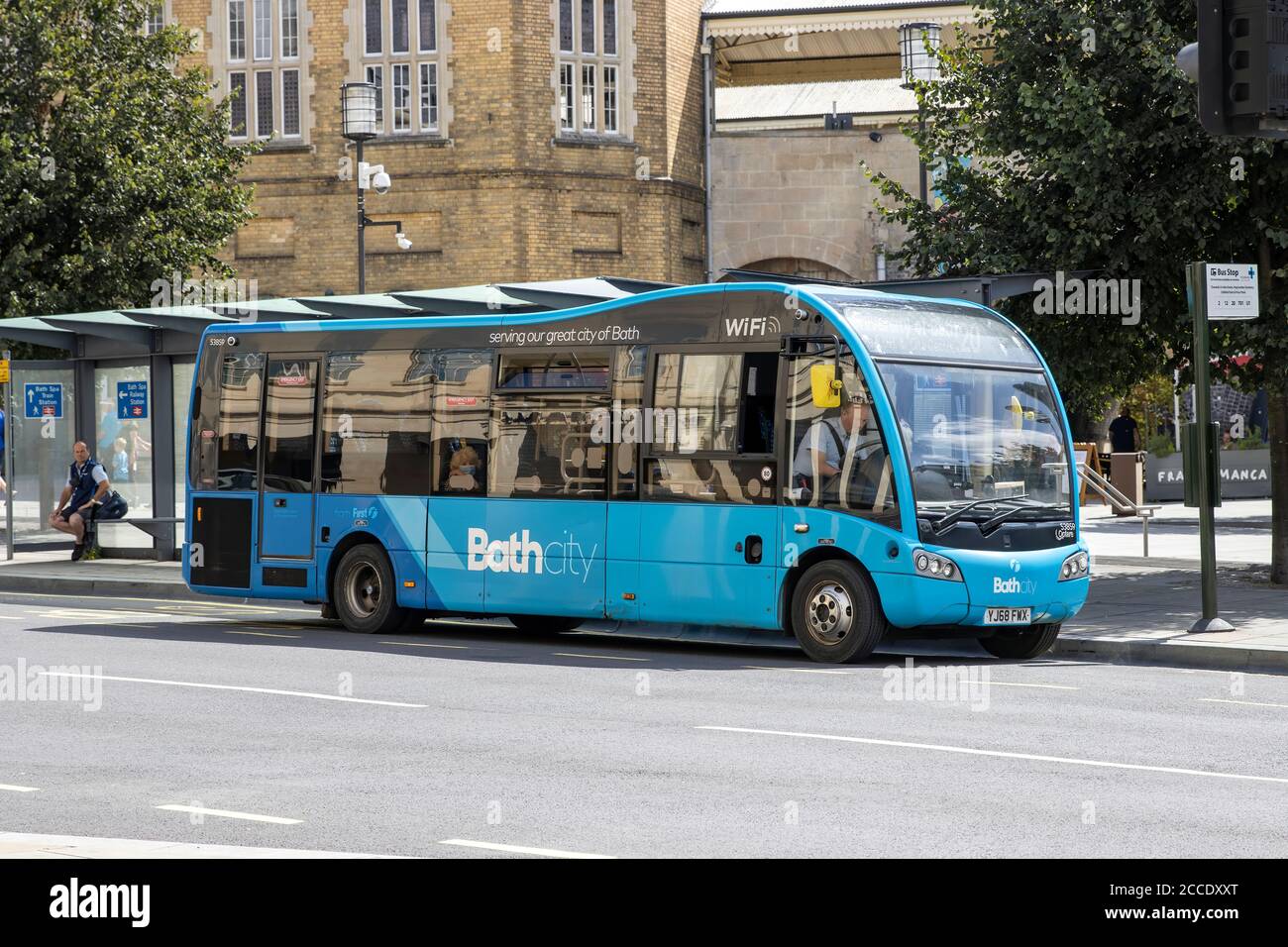First Bus, Reg No:YJ68 FWX, a 2018 Optare Solo 8500 SR Slimline ...