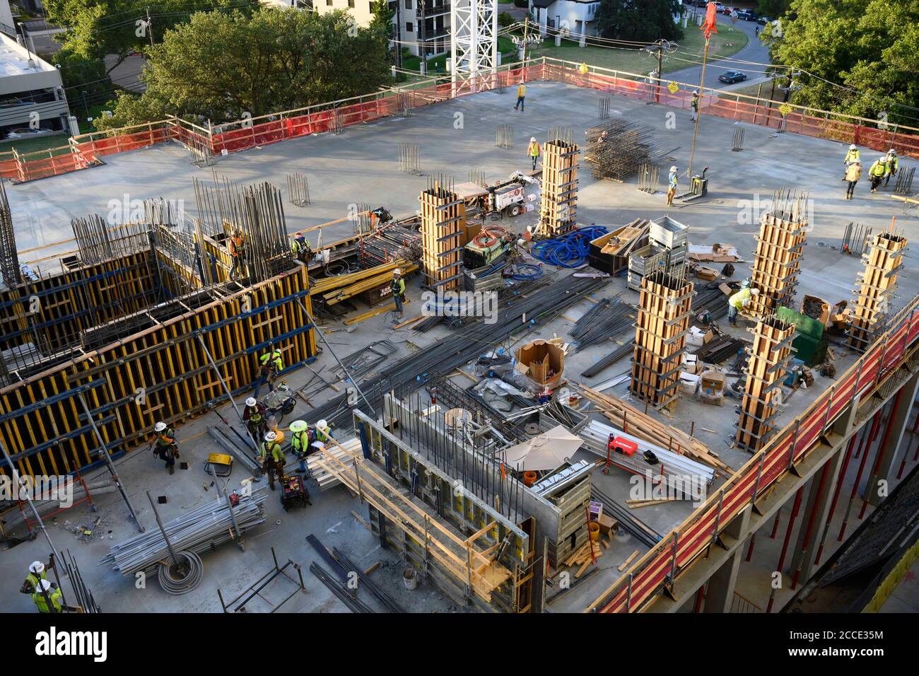 Formwork for the floor slab hi-res stock photography and images - Alamy