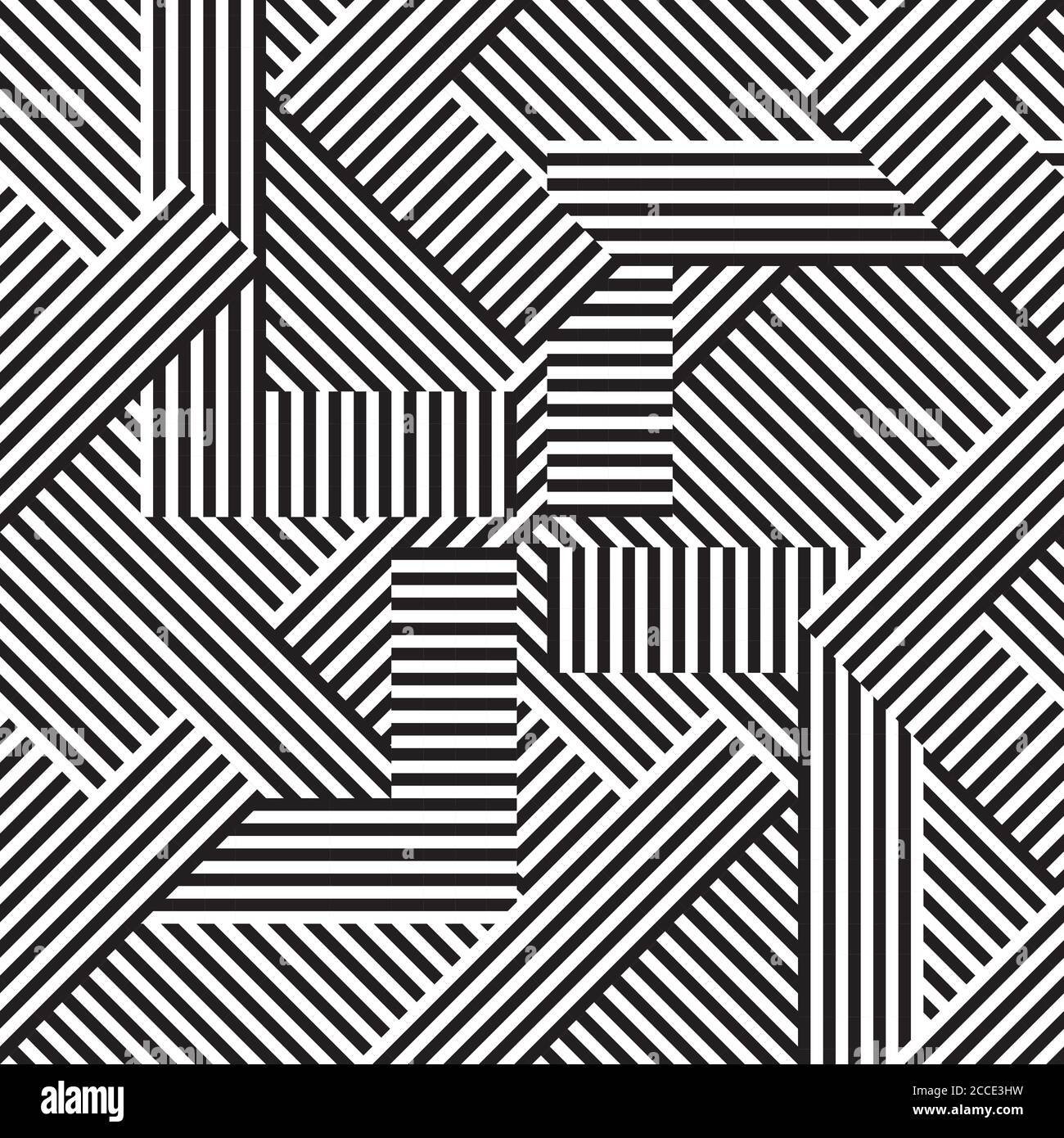 Seamless pattern with black letter L Stock Vector Image & Art - Alamy