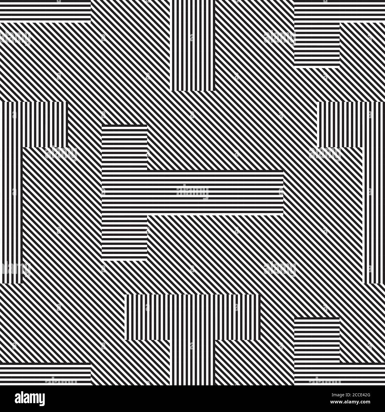 Seamless pattern with black letter T Stock Vector Image & Art - Alamy