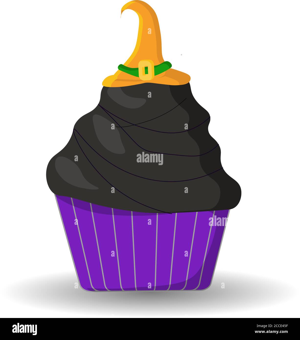 Spooky muffin or Halloween cupcake, HALLOWEEN RECEPTION. DESSERTS ...