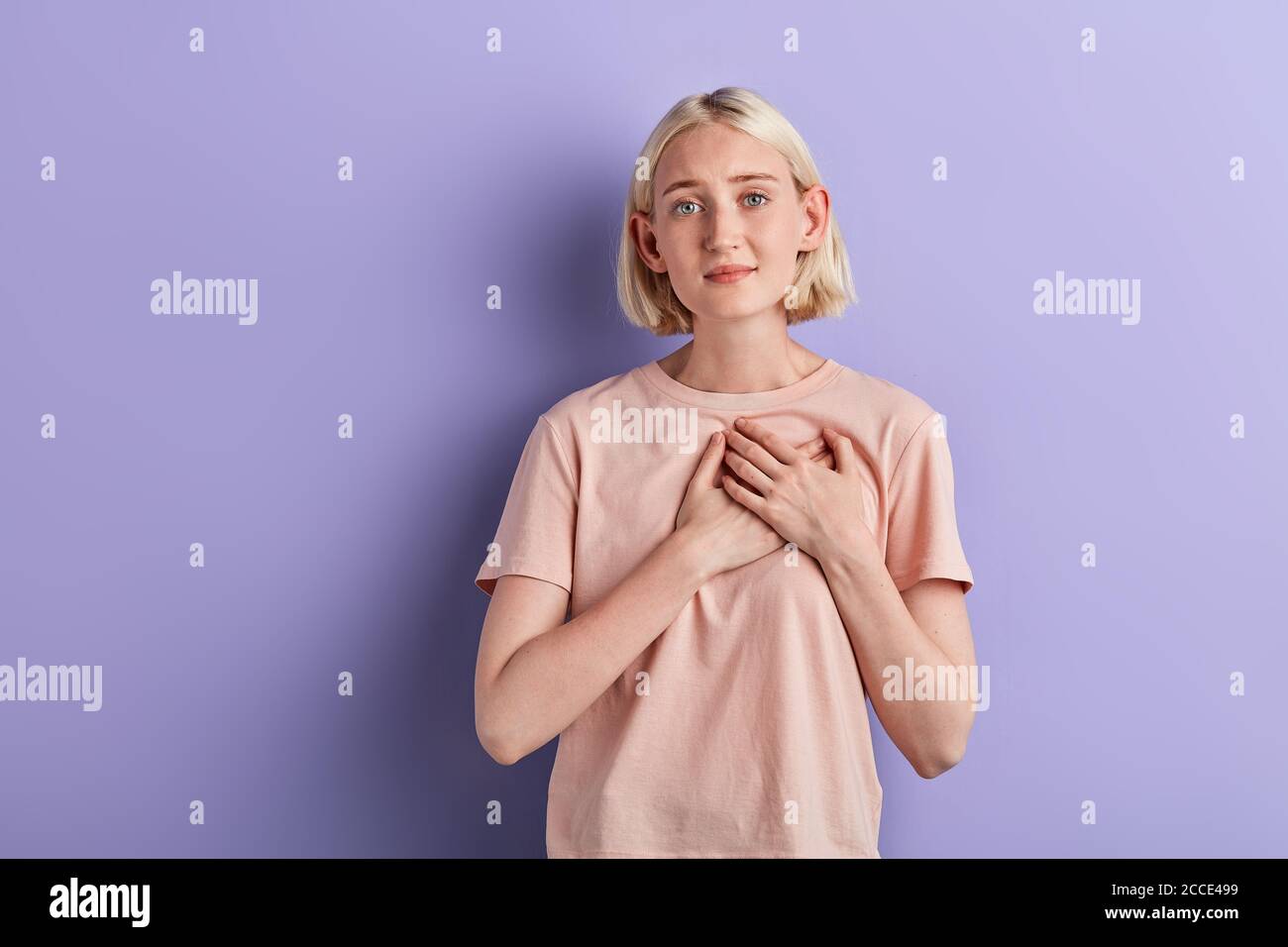 Heart touched hi-res stock photography and images - Alamy