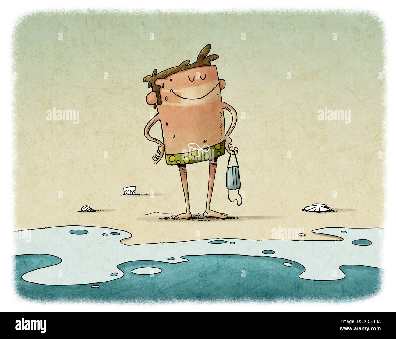 Tan lines man hi-res stock photography and images - Alamy