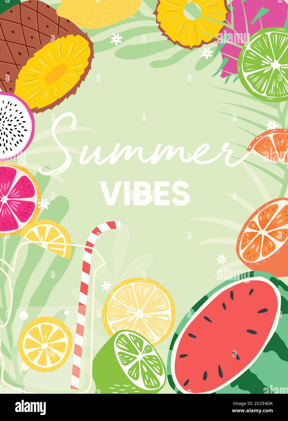 tropical fruits banner fruit stand backdrop fruits tropical party ...