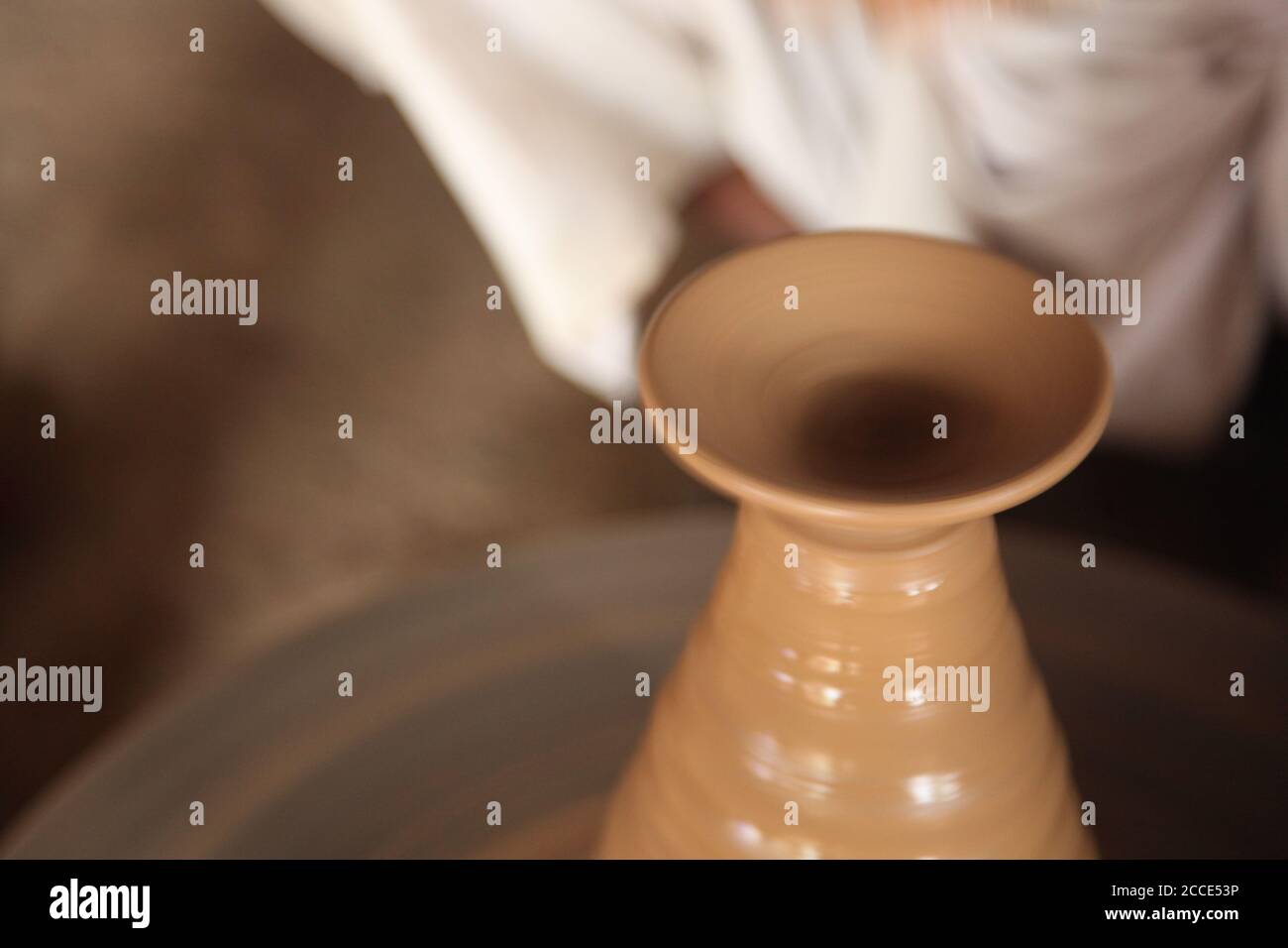 Clay Potter, Making Clay Pot, Indian Potter, Master at the potter's ...