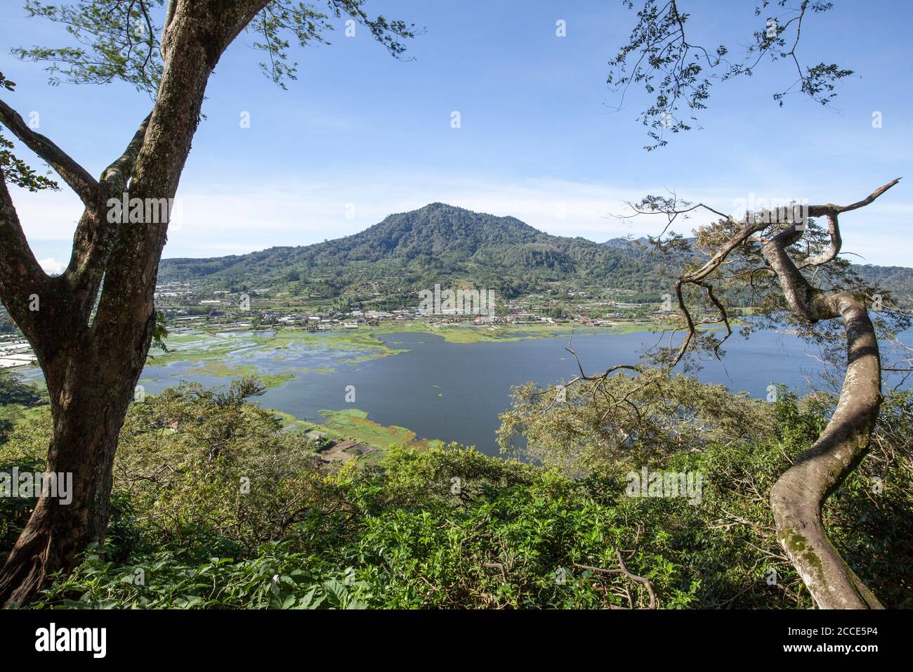 Buyan Lake, Bali Stock Photo - Alamy