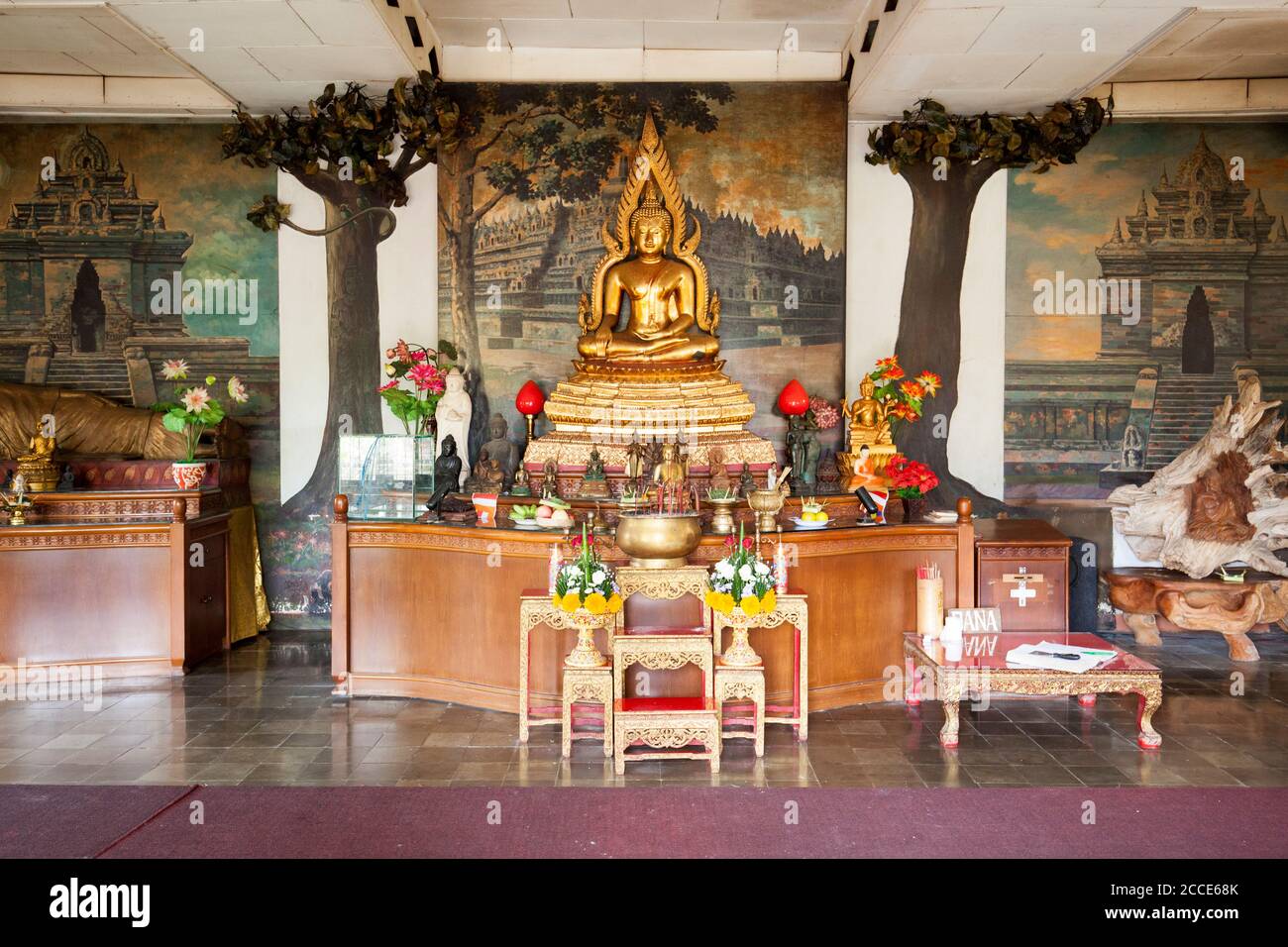 Brahma Vihara Monastery, Banjar, Bali Stock Photo - Alamy
