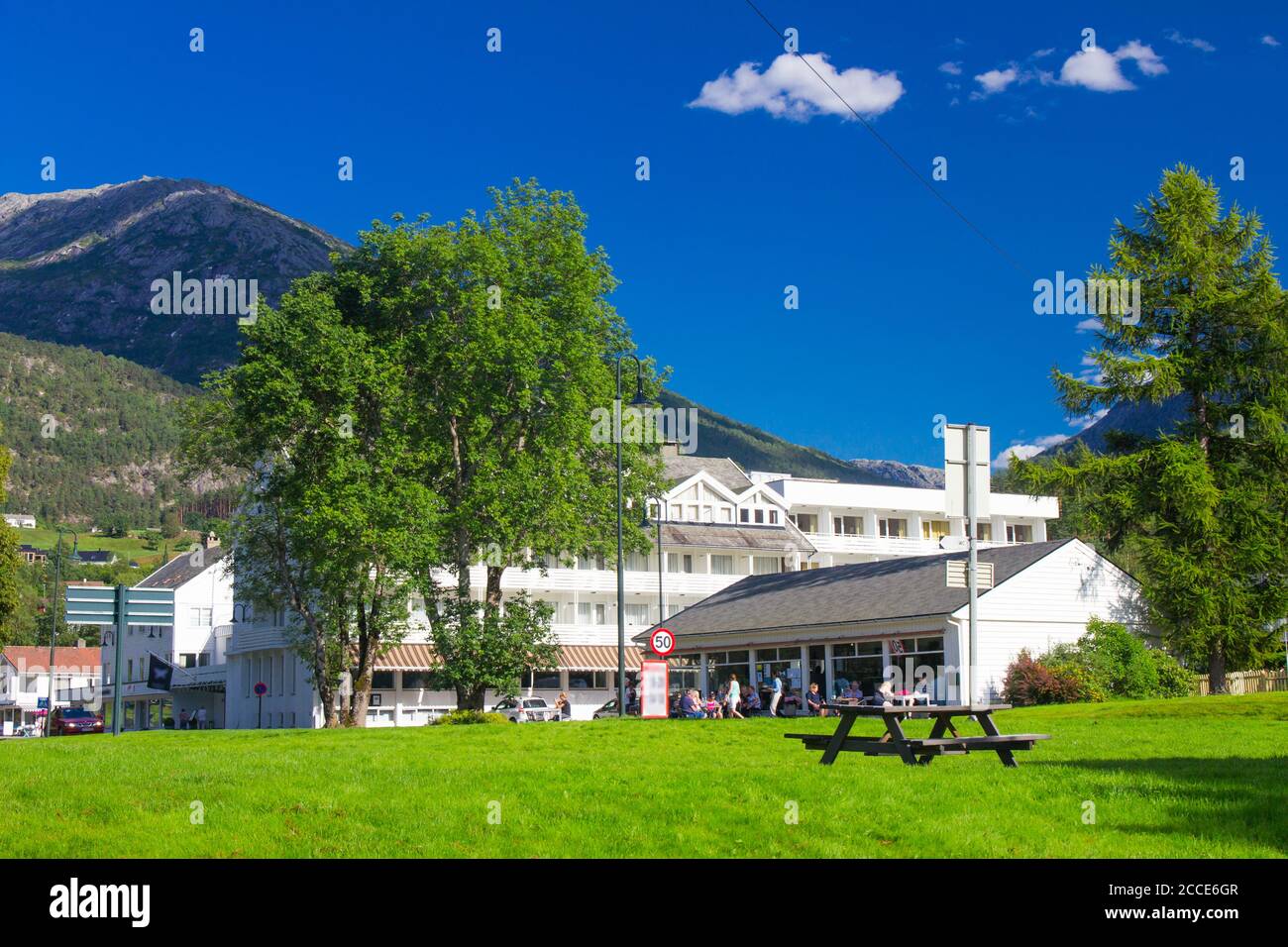 Antique traditional norwegian church. Kinsarvik village. Visit Norway ...