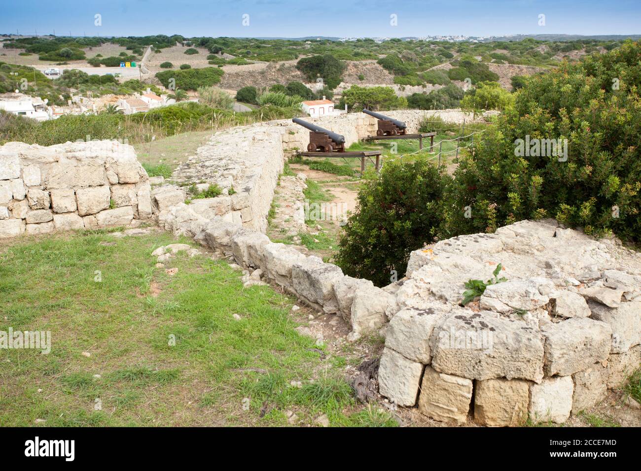Fort Marlborough, Menorca Stock Photo - Alamy
