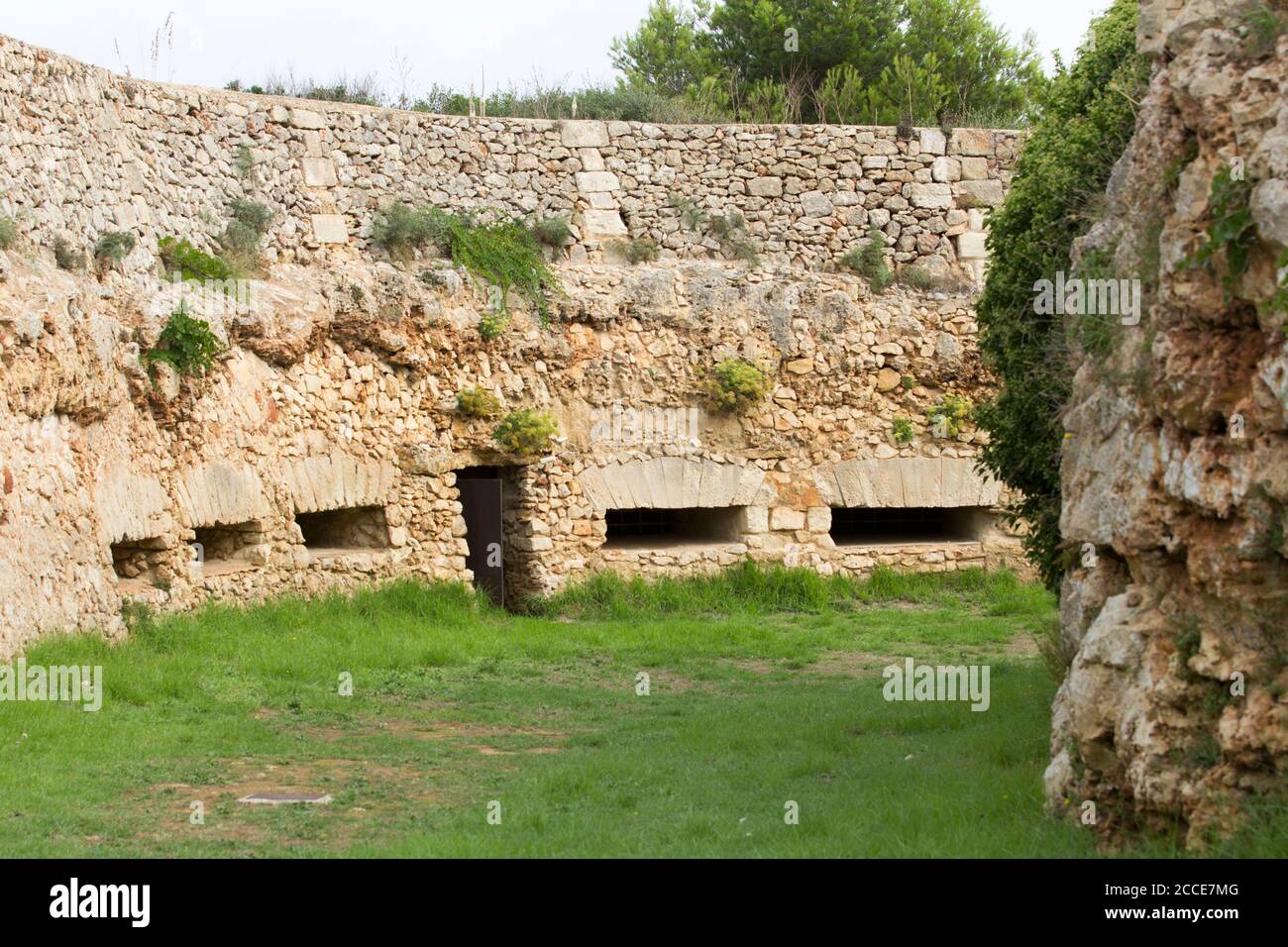 Fort Marlborough, Menorca Stock Photo - Alamy