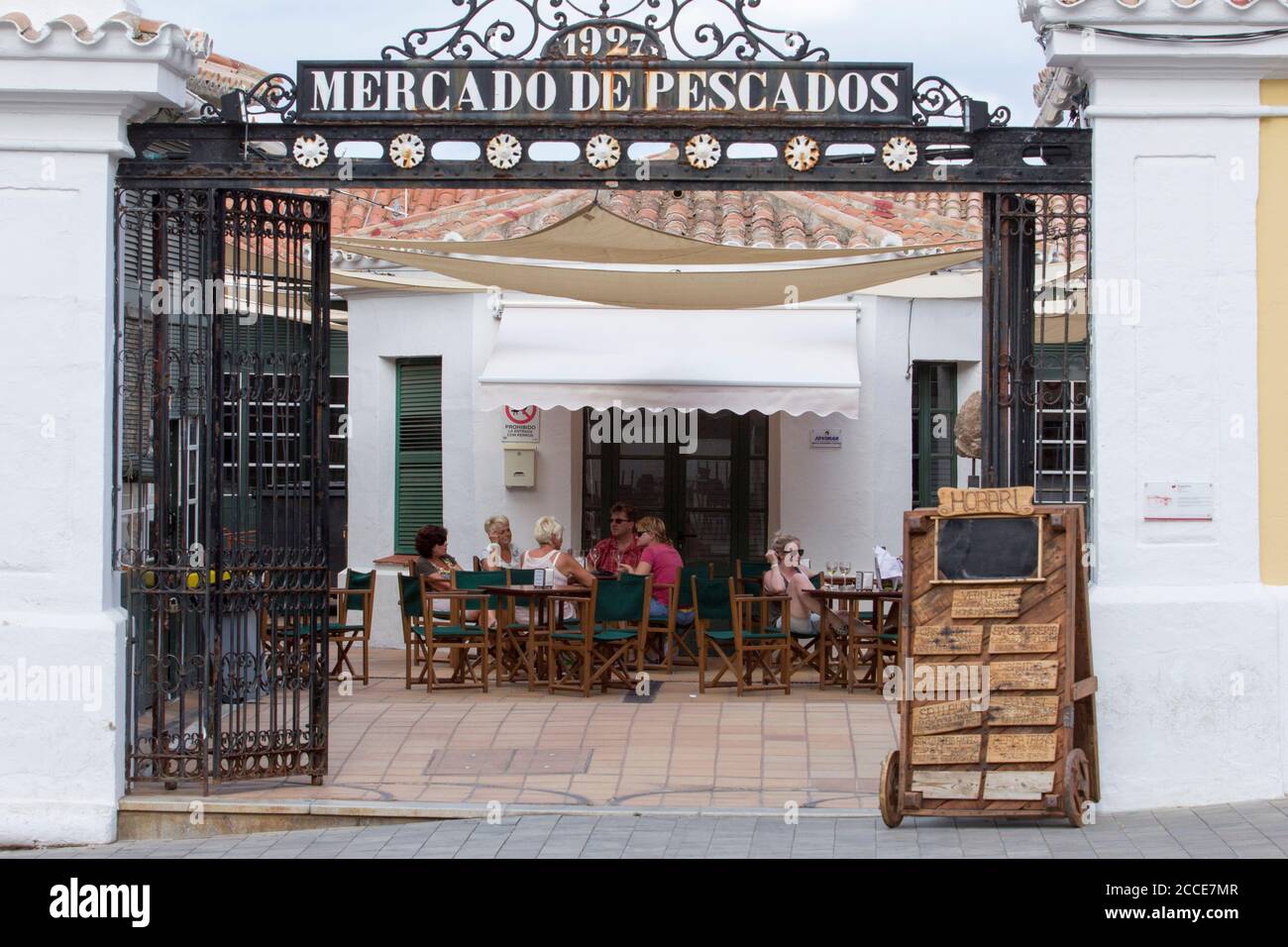 Fish market, Mercado de Peix, Mao, Mahon, Menorca Stock Photo - Alamy