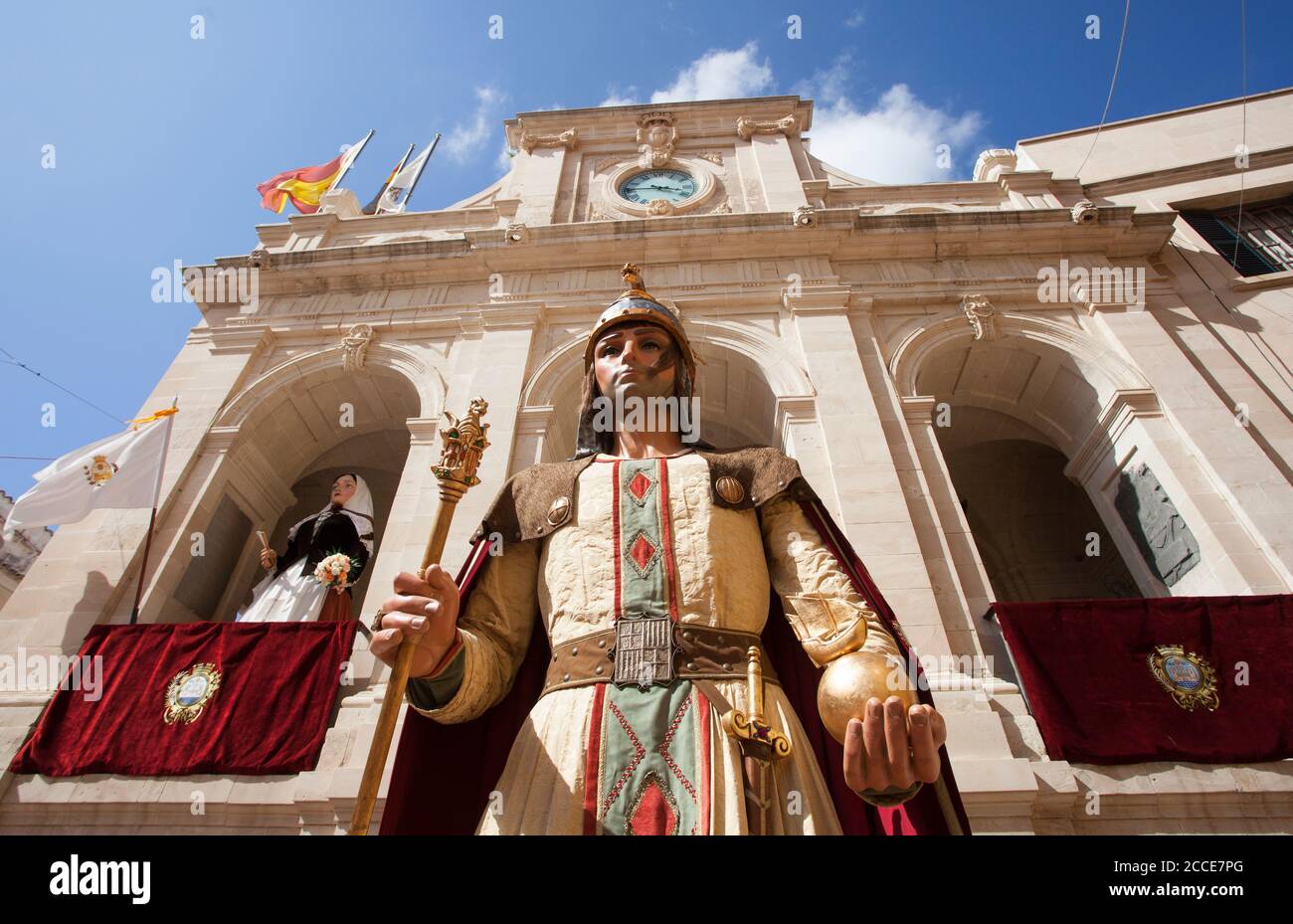 Festival in honor of the patron saint (Mare de Deu de Gracia) of Mao ...