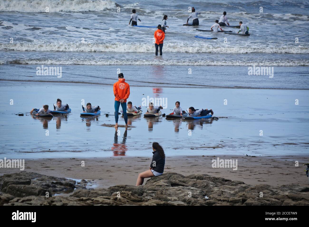 Rest Bay beach in Wales,UK Stock Photo - Alamy