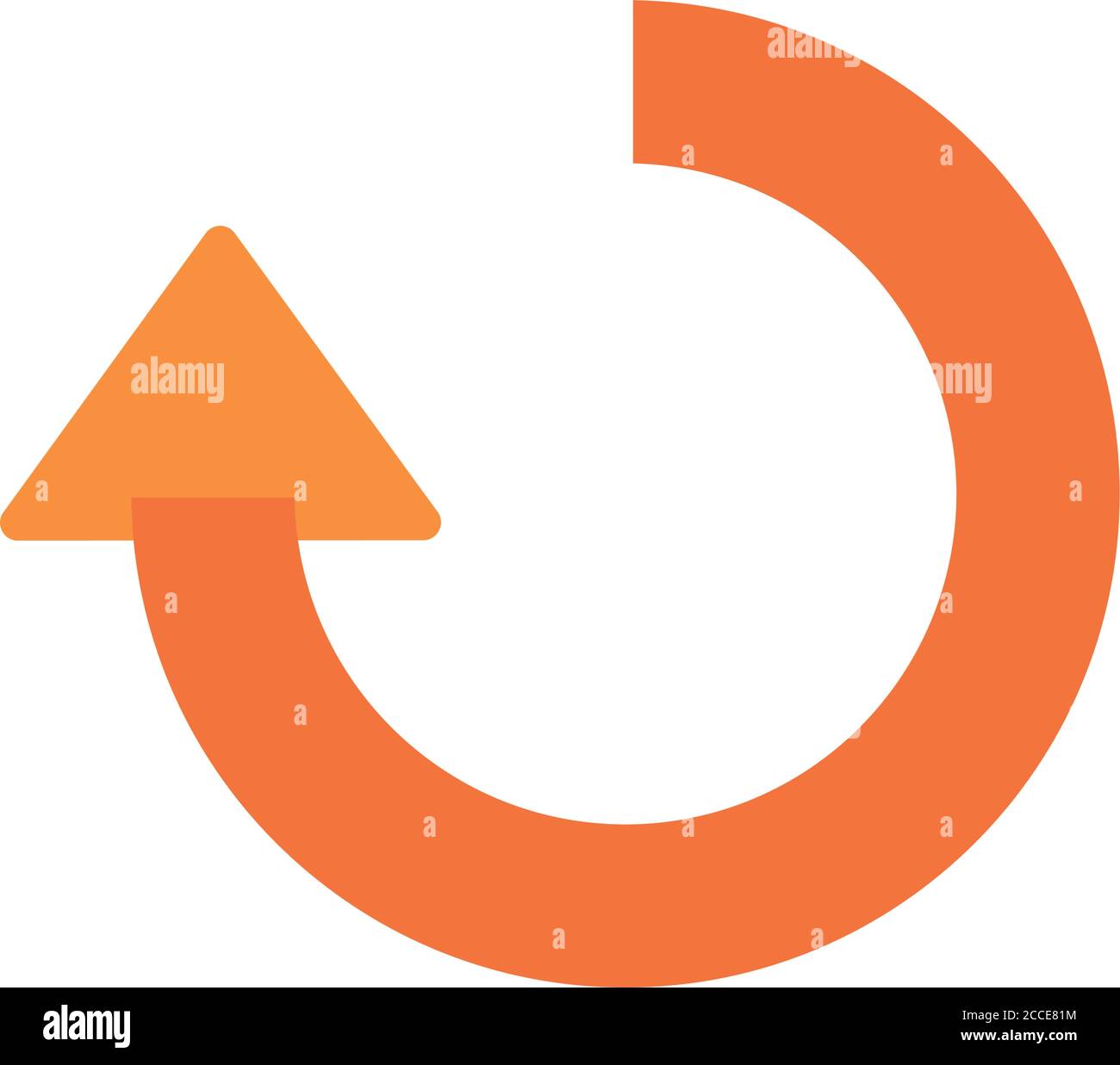 repeat arrow to left direction flat style icon design of web forward ...