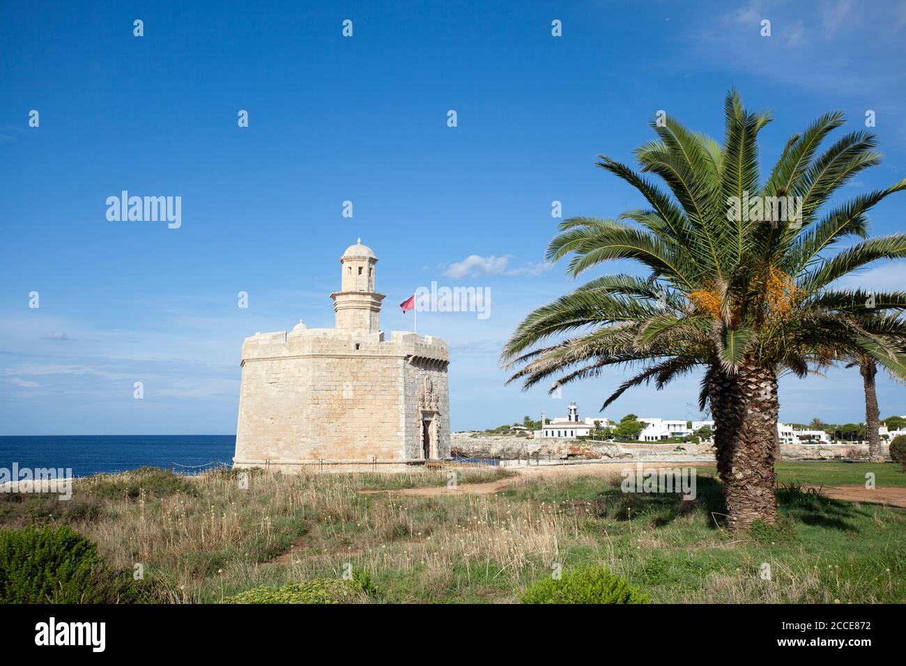 Castell de Sant Nicolau, Ciutadella, Menorca Stock Photo - Alamy