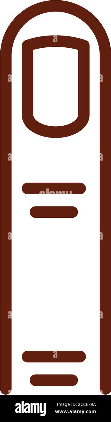 human body finger anatomy organ health line icon style vector ...