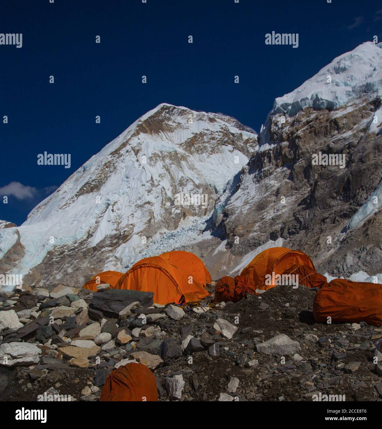 EVEREST BASE CAMP, NEPAL, 20 October 2018 - View from Mount Everest ...