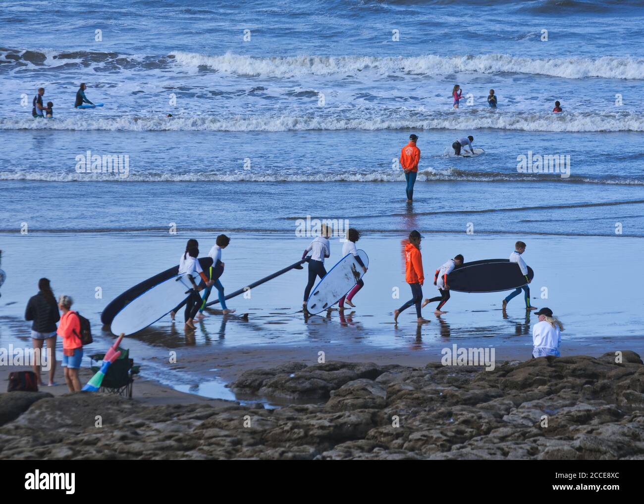 Rest Bay beach in Wales,UK Stock Photo - Alamy