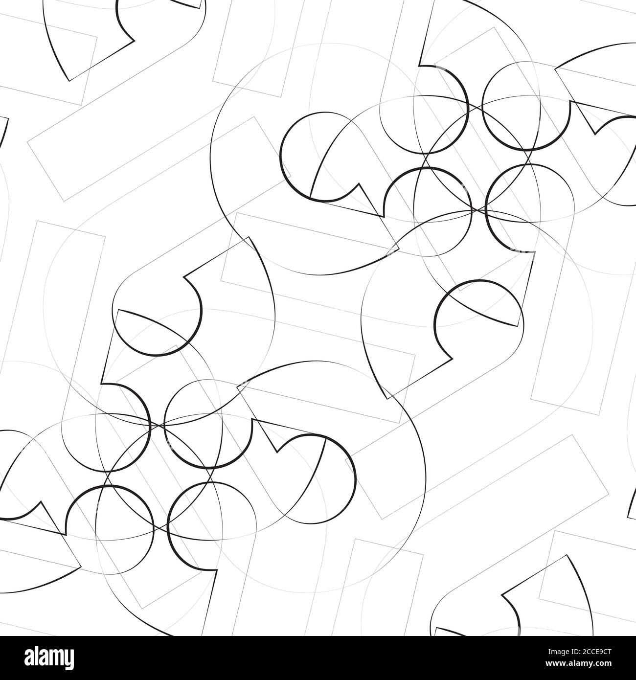 Intersecting pattern Cut Out Stock Images & Pictures - Alamy