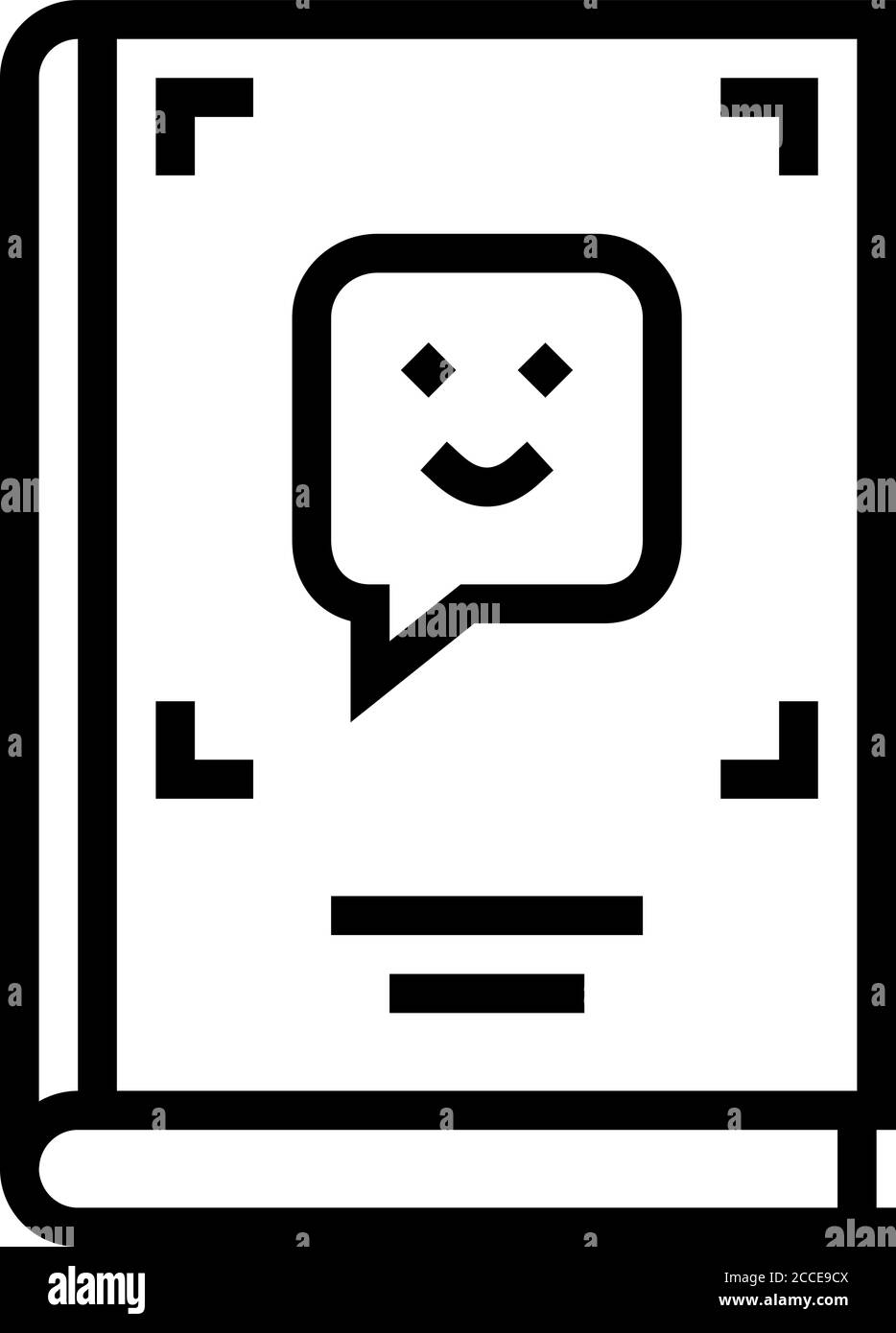 humor genre line icon vector illustration Stock Vector Image & Art - Alamy