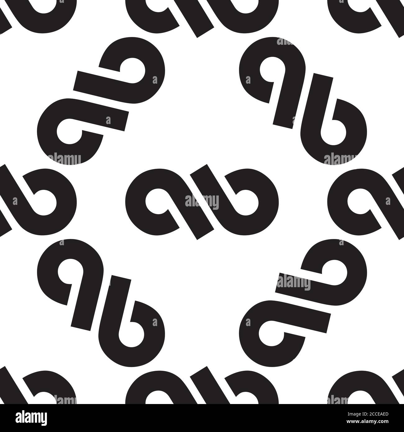 Infinity fabric texture pattern Stock Vector Images - Alamy