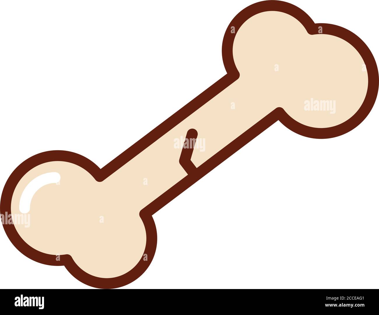 human body bone anatomy organ health line and fill icon vector ...