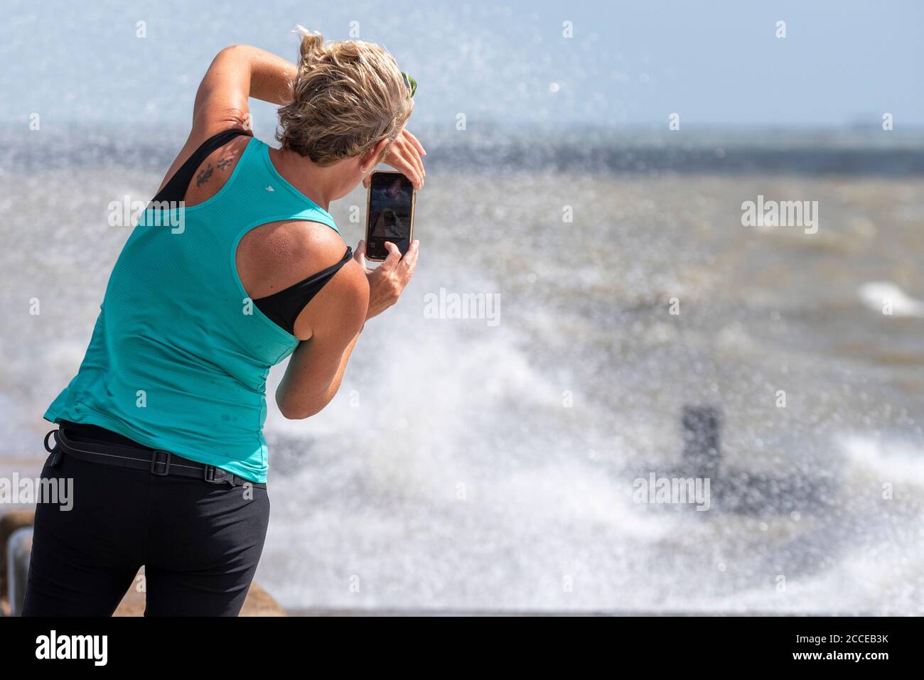 Person photographing crashing wave hi-res stock photography and images ...
