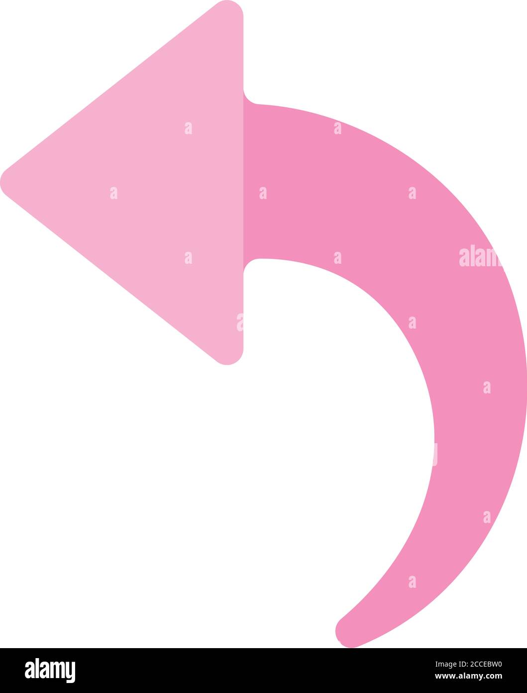 back arrow flat style icon design of direction web forward and ...