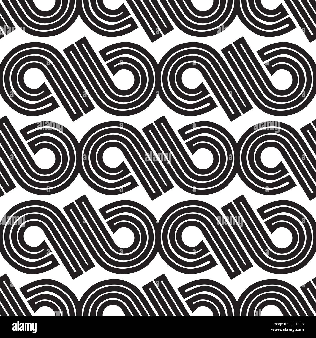 Seamless pattern with black infinity symbol Stock Vector Image & Art ...