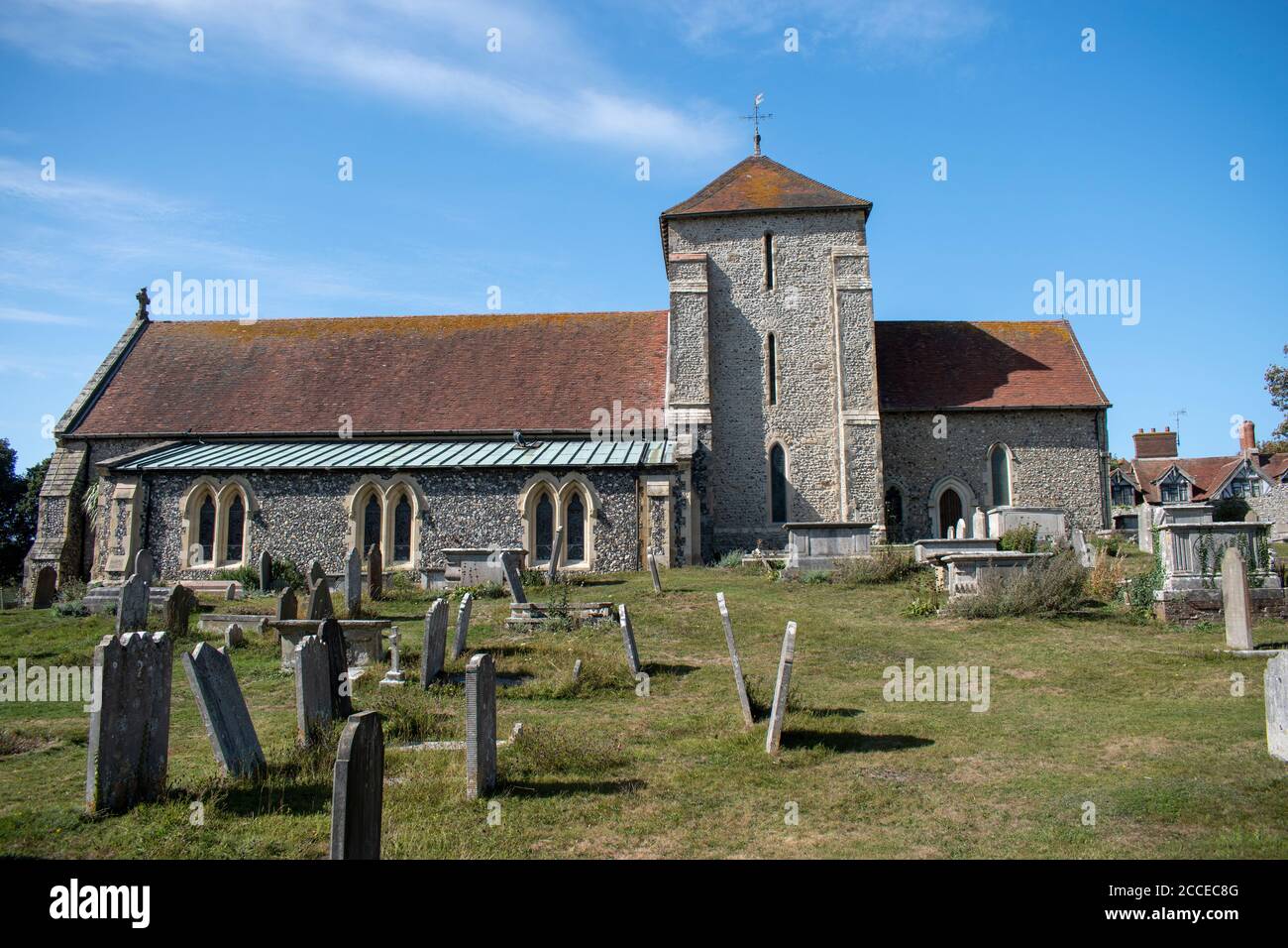 St Margarets Church in the village of Rottingdean, this where a ...