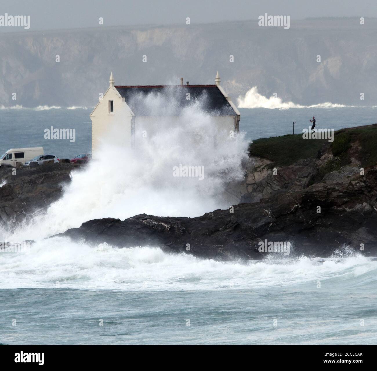 Lifeboat little fistral hi-res stock photography and images - Alamy