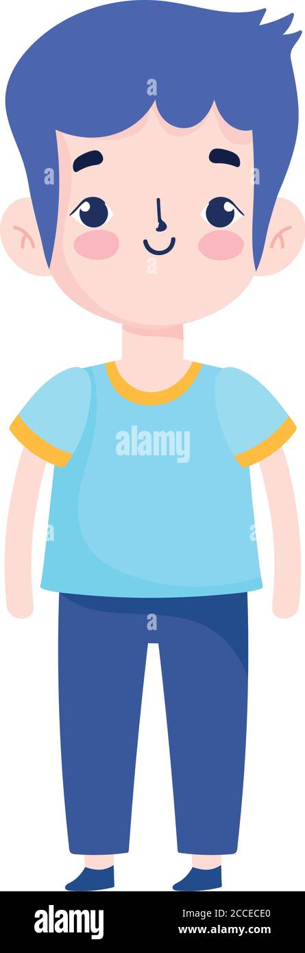 student boy cartoon character isolated design vector illustration Stock ...