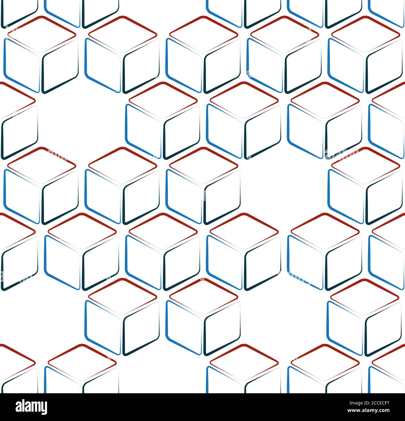 Seamless texture with colored lines(cube Stock Vector Image & Art - Alamy