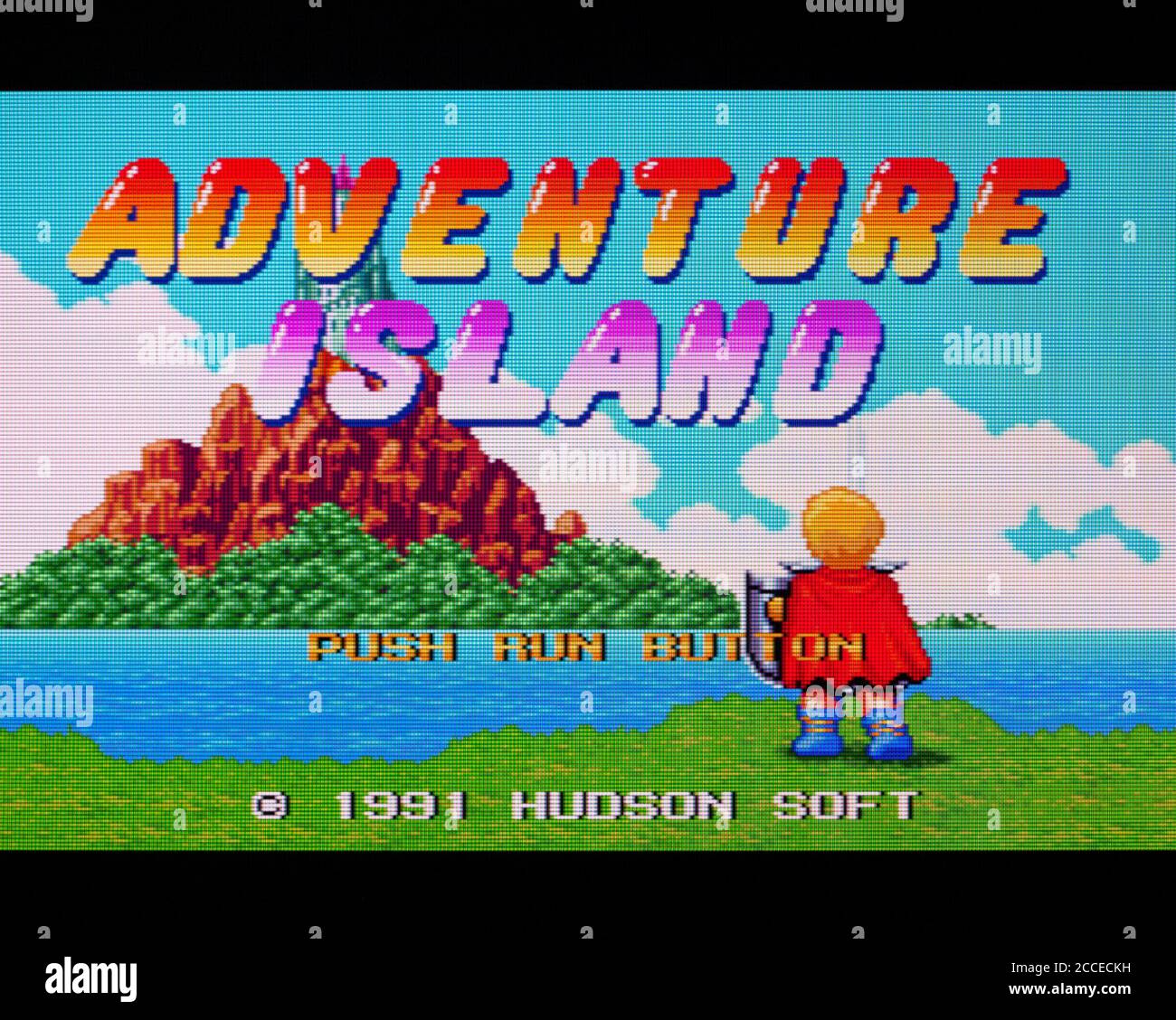 Adventure Island - PC Engine Videogame - Editorial use only Stock Photo ...