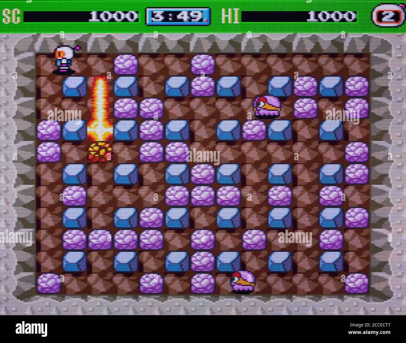 Bomberman '93 - PC Engine Videogame - Editorial use only Stock Photo - Alamy