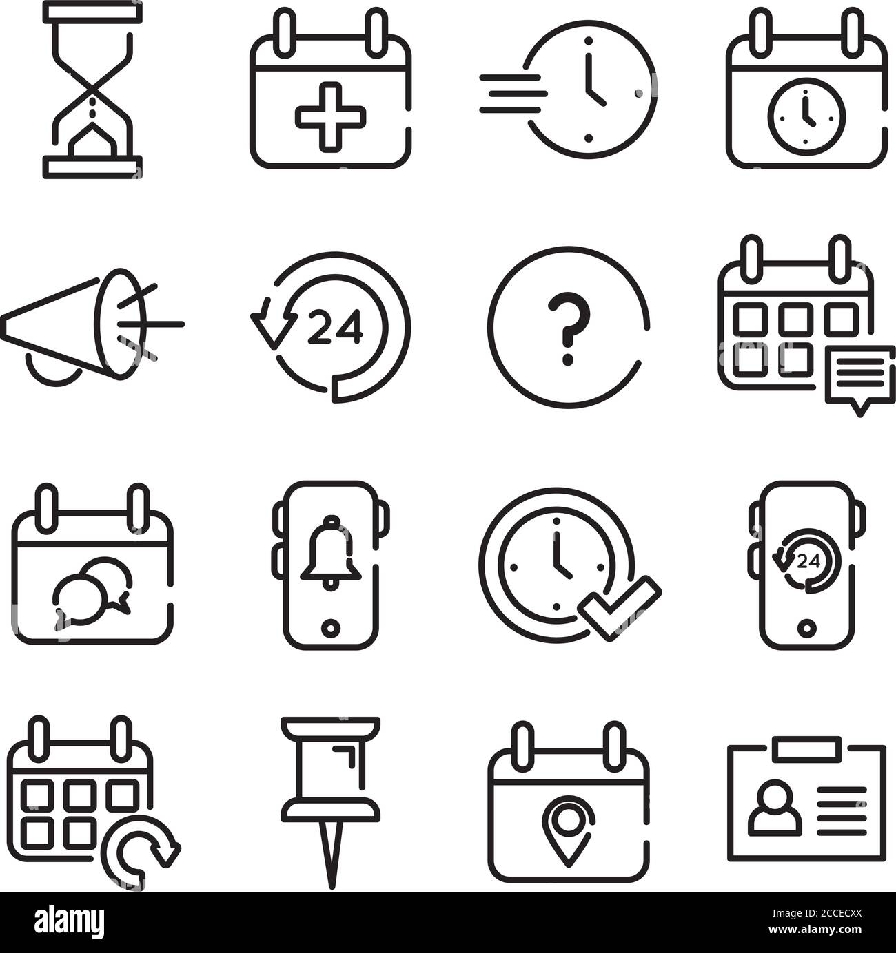 Month calendars Black and White Stock Photos & Images - Alamy