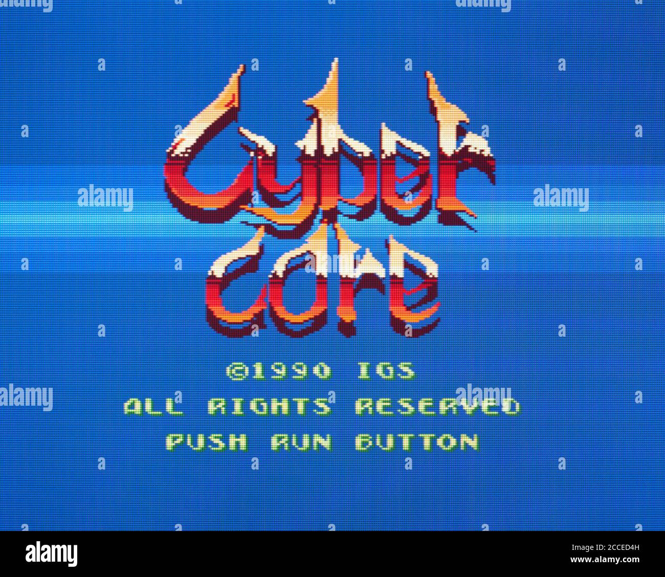 Cyber Core - PC Engine Videogame - Editorial use only Stock Photo - Alamy