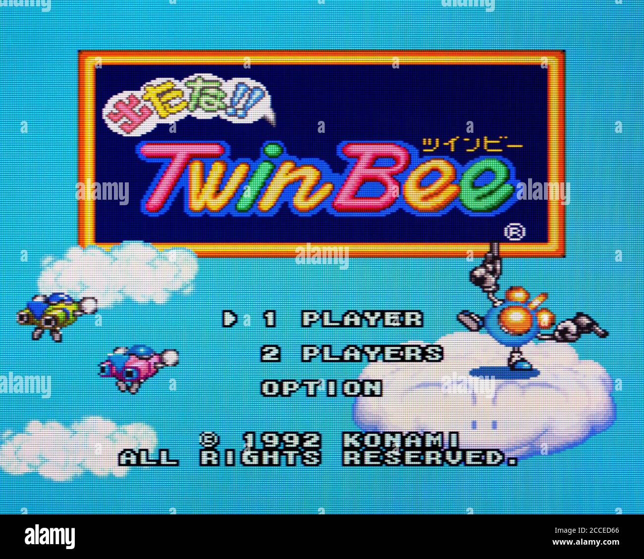 Detana! Twinbee - PC Engine Videogame - Editorial use only Stock Photo ...