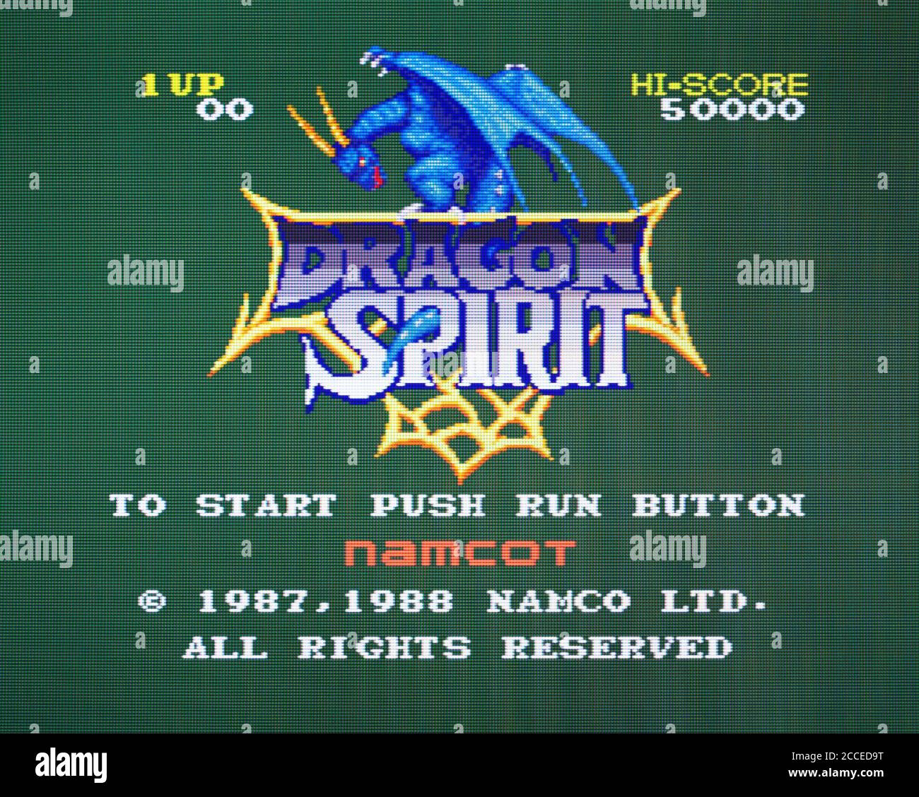 Dragon Spirit - PC Engine Videogame - Editorial use only Stock Photo ...
