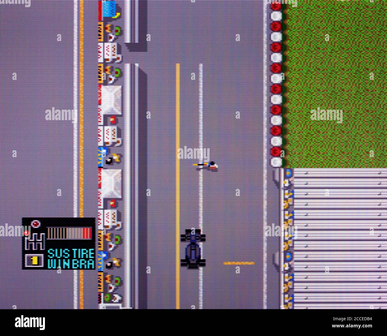 F1 Circus '92 The Speed of Sound - PC Engine Videogame - Editorial use ...