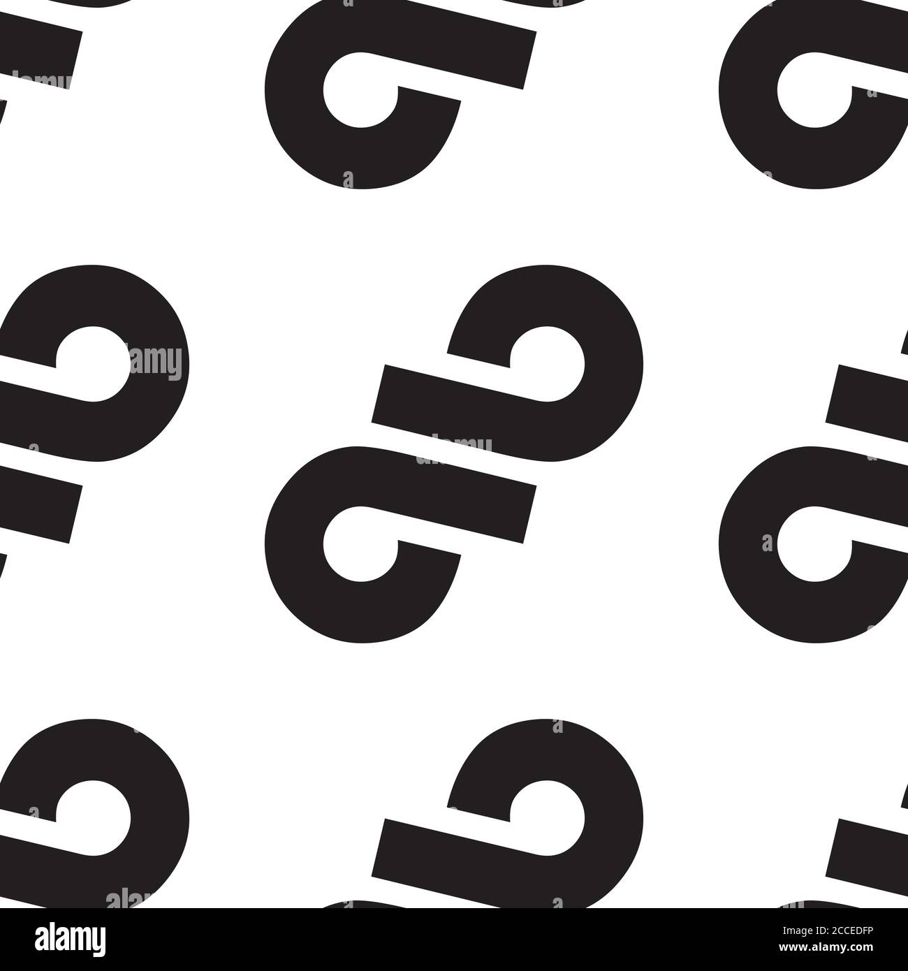Seamless pattern with black infinity symbol Stock Vector Image & Art ...